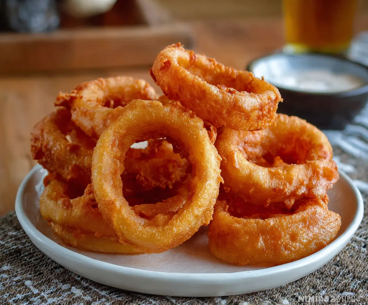Beer Battered Onion Rings Recipe | Crispy & Delicious