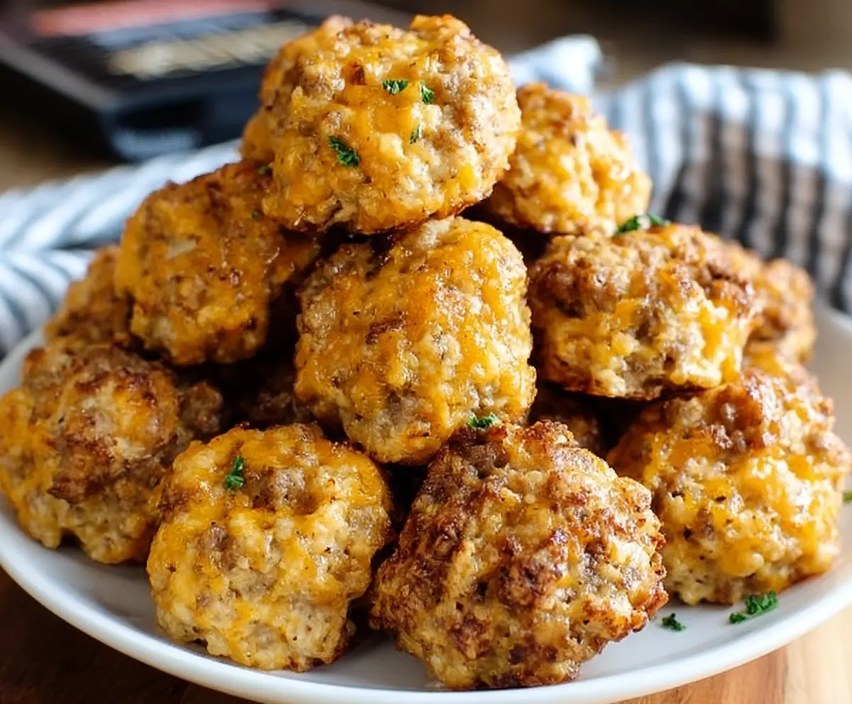 Cheddar Bay Sausage Balls Recipe | Easy & Delicious