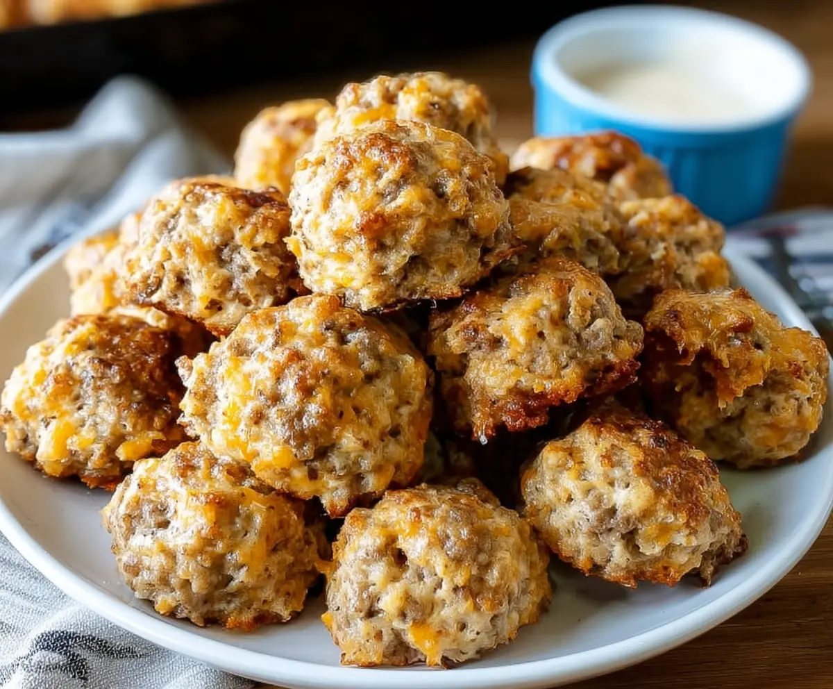 Cheddar Bay Sausage Balls Recipe | Easy & Delicious