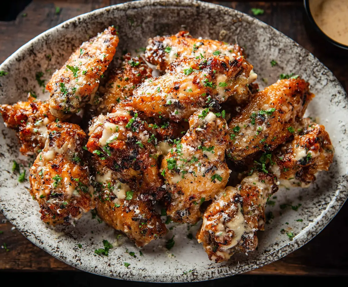Garlic Parmesan Wings Recipe | Easy & Delicious