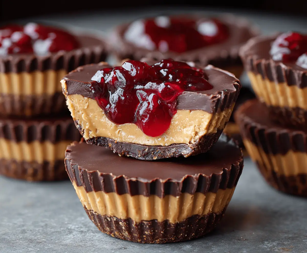Delicious Peanut Butter & Jelly Cups Recipe