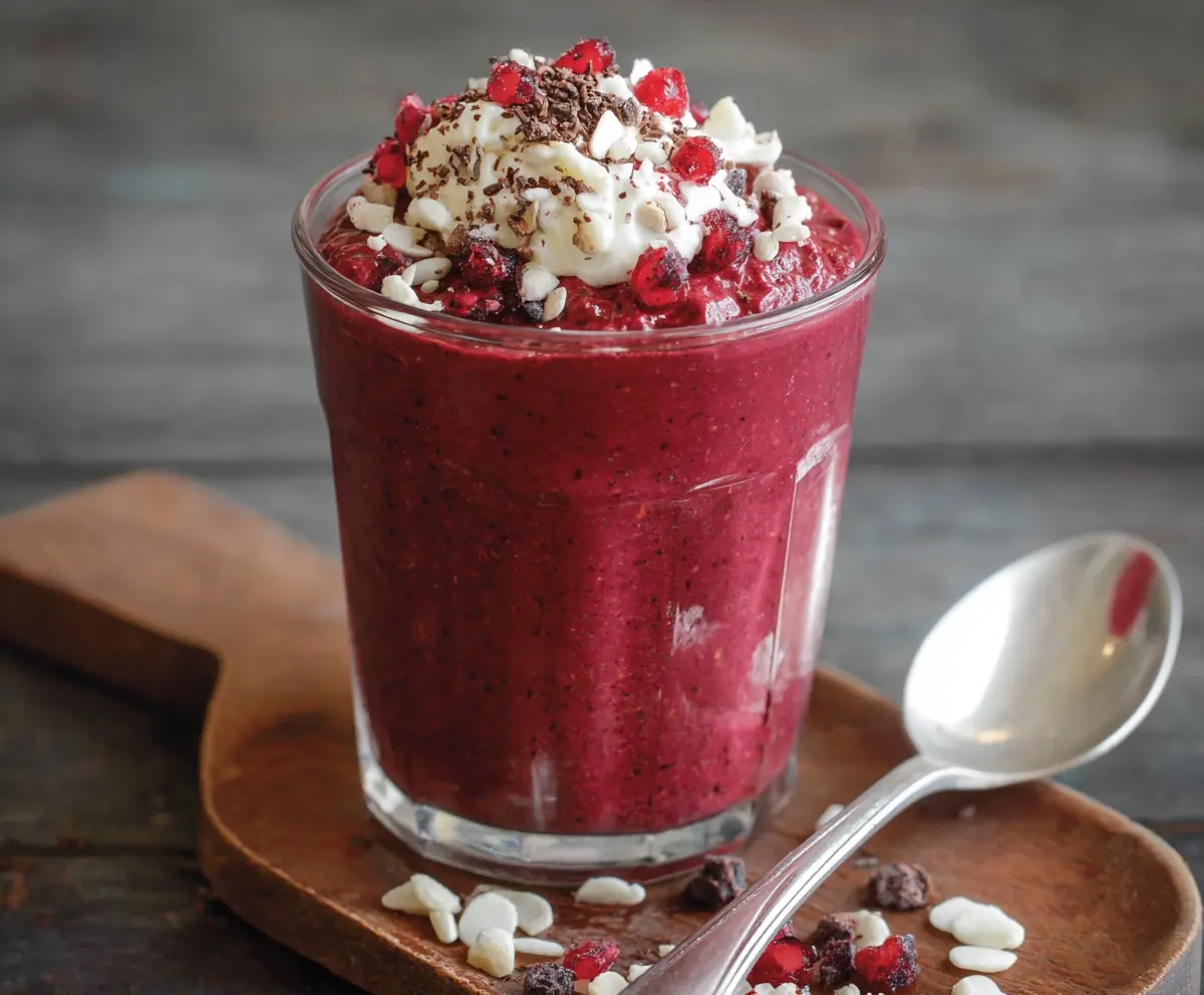 Red Velvet Overnight Oats Recipe | Easy Breakfast Idea